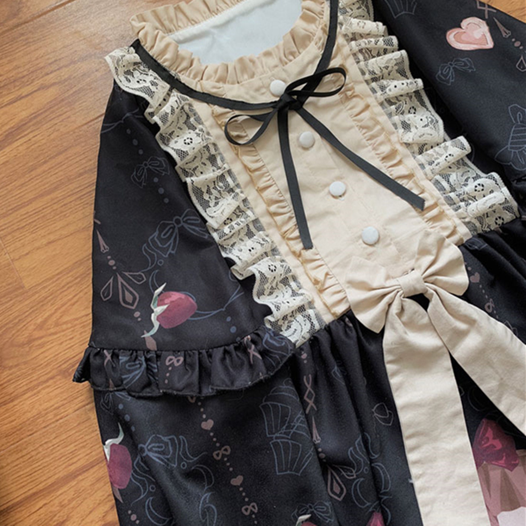 Goth Lolita Dresscute Babydoll Dressretro Dressprincess | Etsy