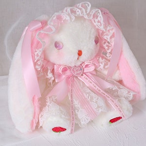 Bunny Mini Bag,fluffy Crossbody Bag,lace Bags,lolita Bag,small Purse ...