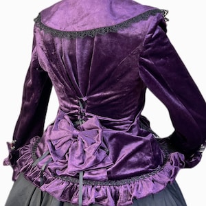 Purple Goth Dress,vintage Dress,elegant Ruffle Dress,tea Party Dress - Etsy