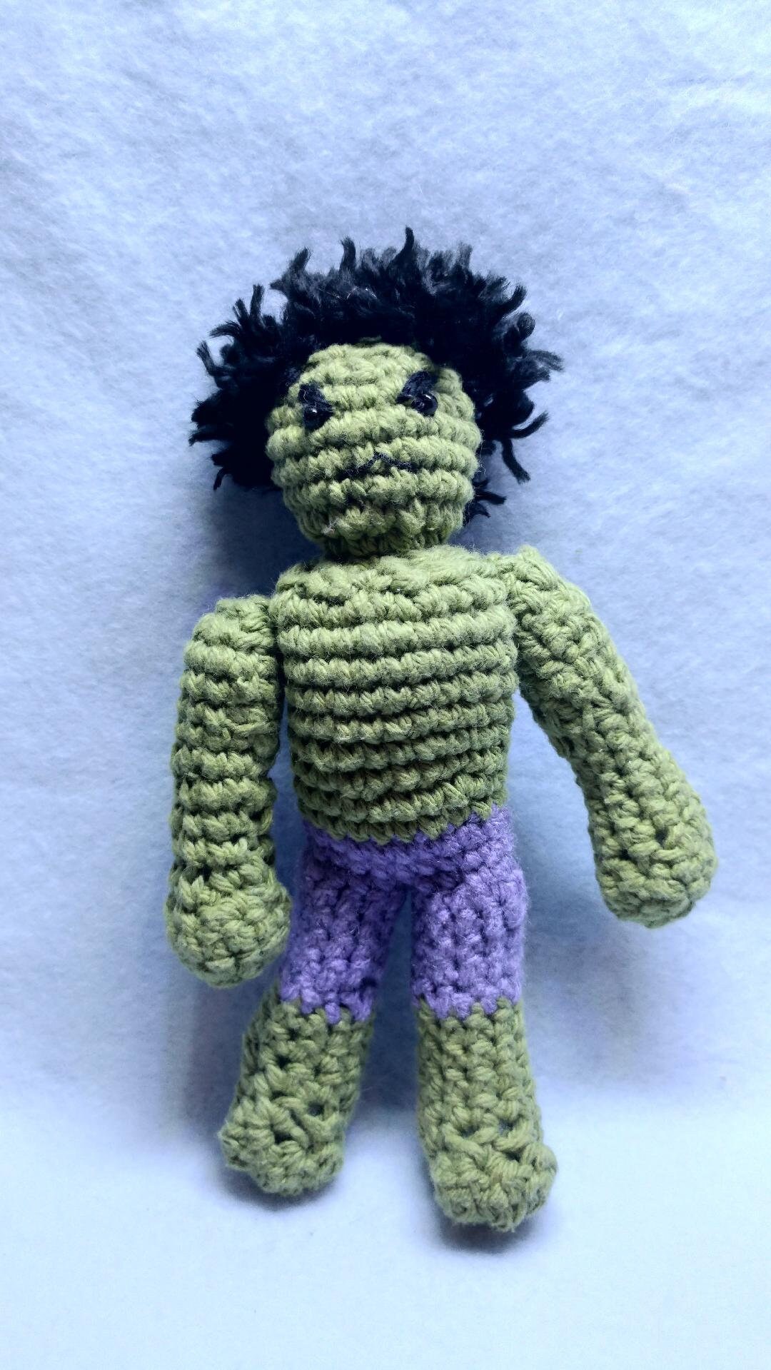 Hulk Marvel Inspired Crochet/amigurumi Toy Figure - Etsy