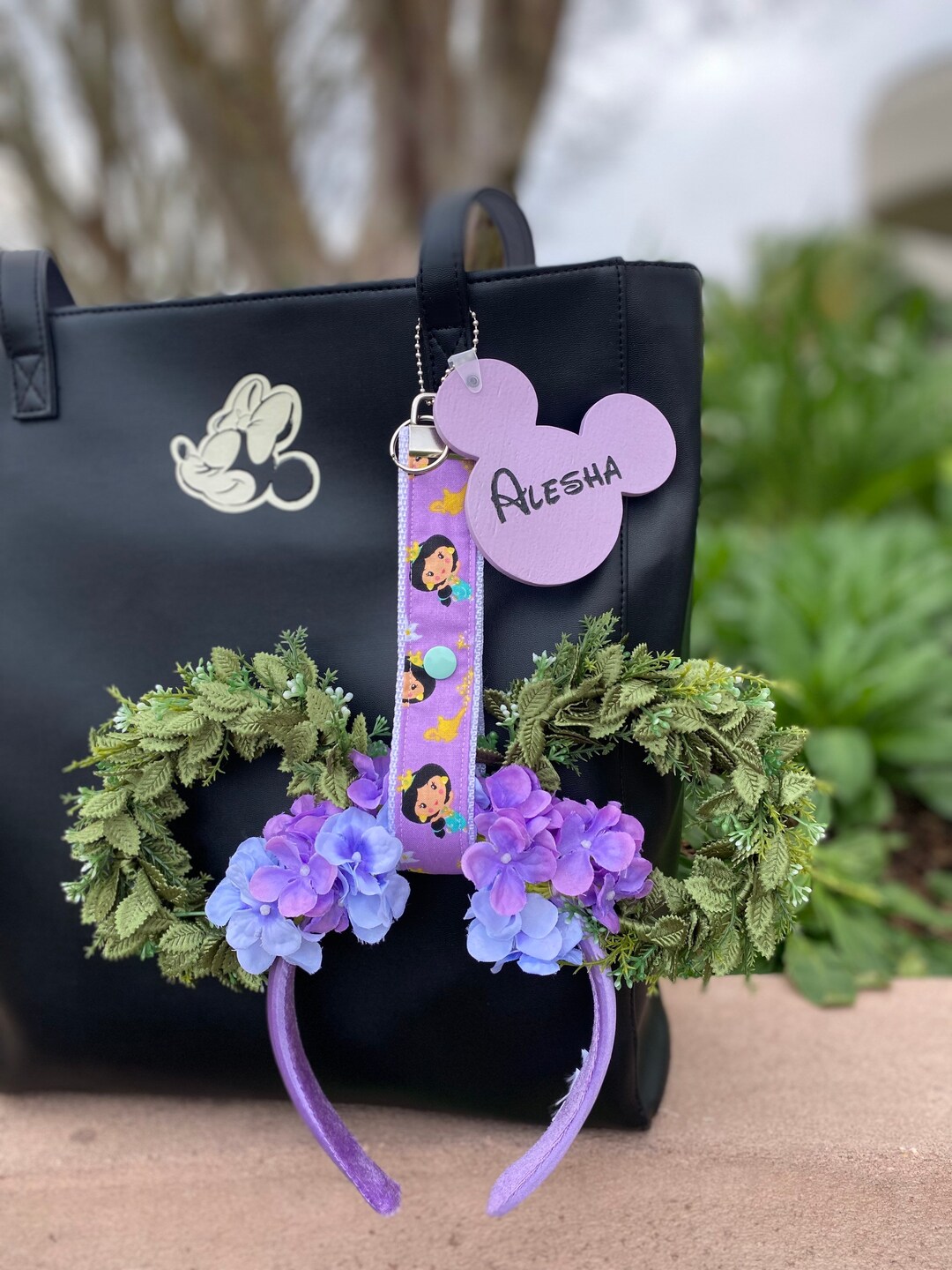 Disney Ears Holder , Jasmine Minnie Ear Headband Keeper, Ear Holder for ...