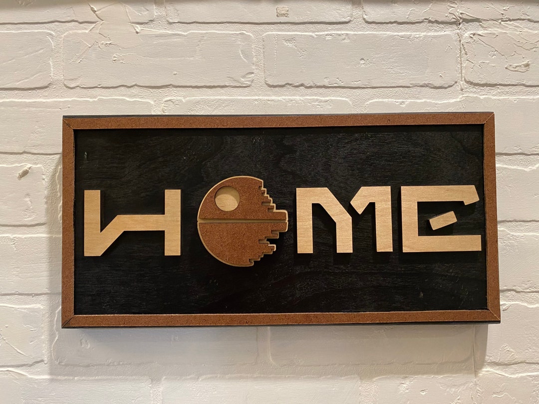 Welcome Sign Star Wars Inspired Interchangeable Icons Star Wars ...