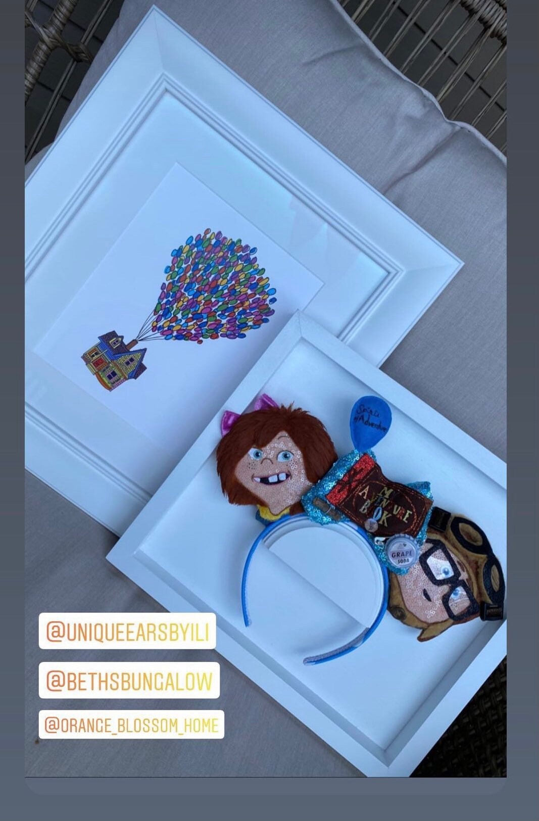 Disney Ears Display, Minnie Ear Headband Display Frame, Disney Ear ...