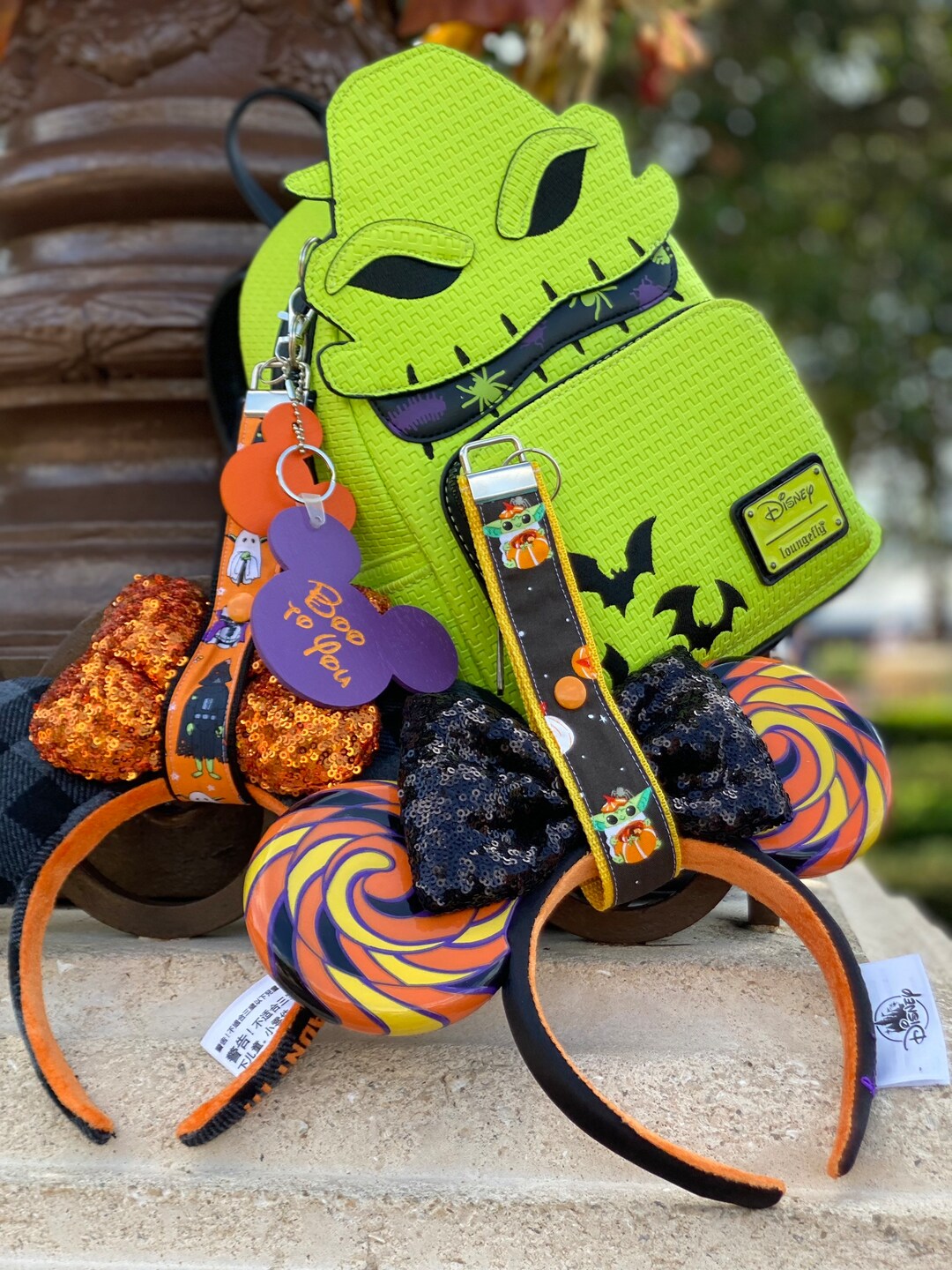 Ear Saver Halloween Disney Inspired, Minnie Ear Headband Keeper, Ear ...