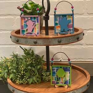 Disney Mini Framed Art Monsters Inc. Disney Tiered Tray | Etsy