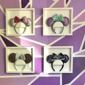 Disney Ears Display, Minnie Ear Headband Display Frame, Disney Ear ...