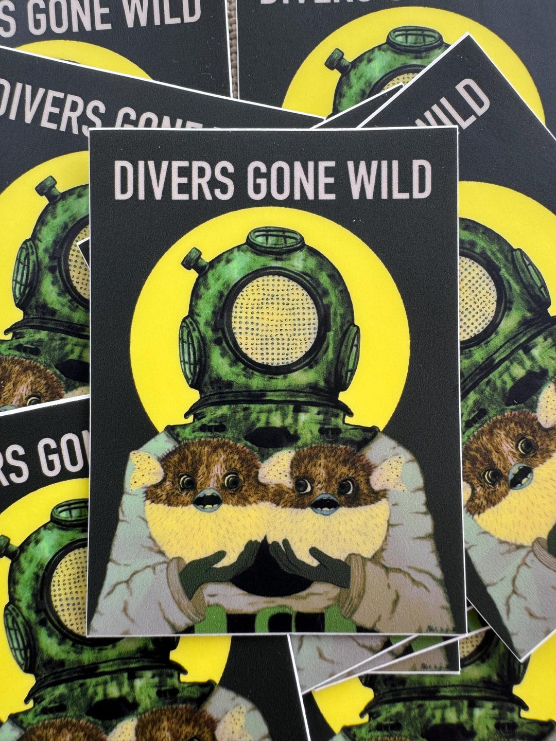 Divers Gone Wild Sticker Pack - Etsy