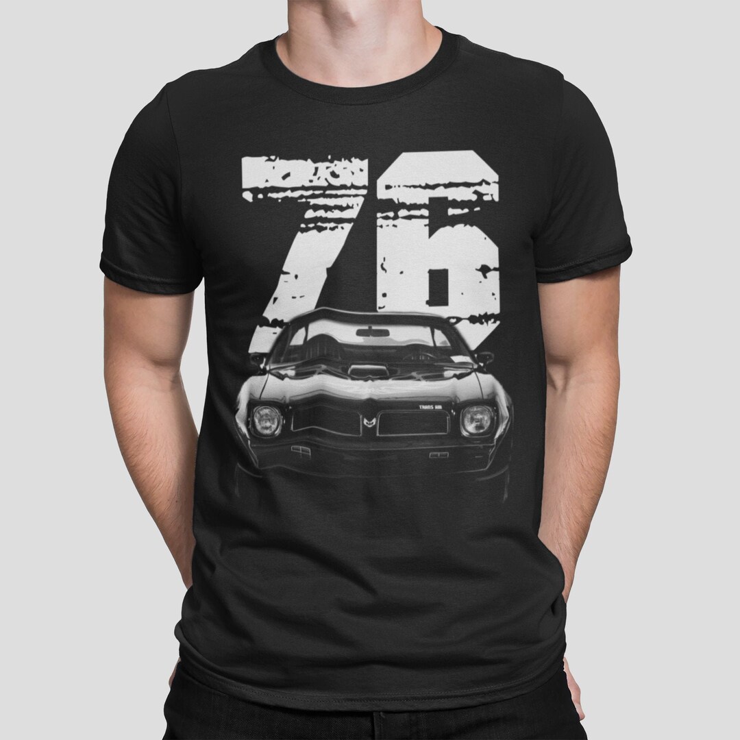 1976 Pontiac Trans Am Front View With Year T Shirt - Etsy