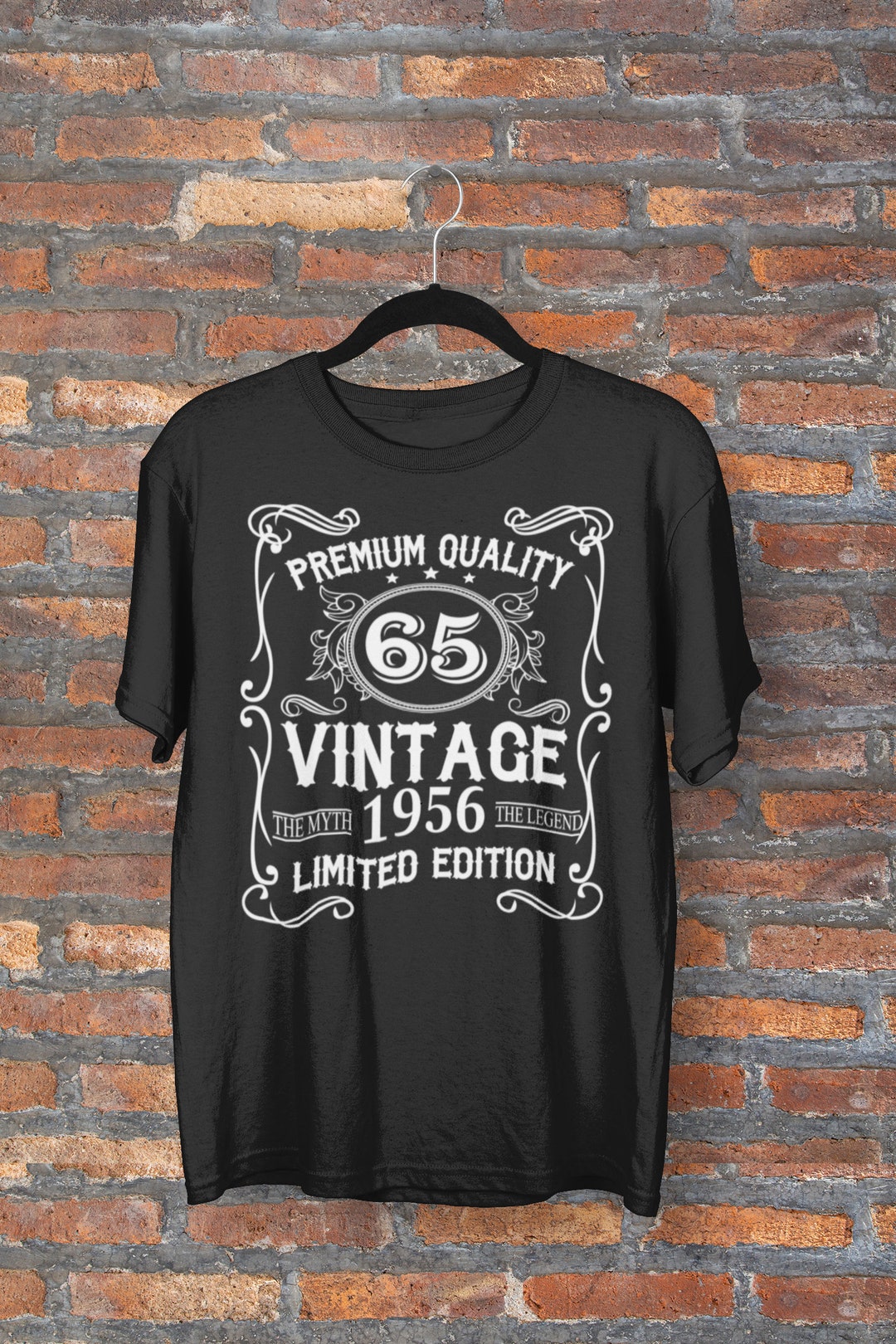 65th Birthday Gift Vintage 1956 Limited Edition Unisex T Shirt - Etsy