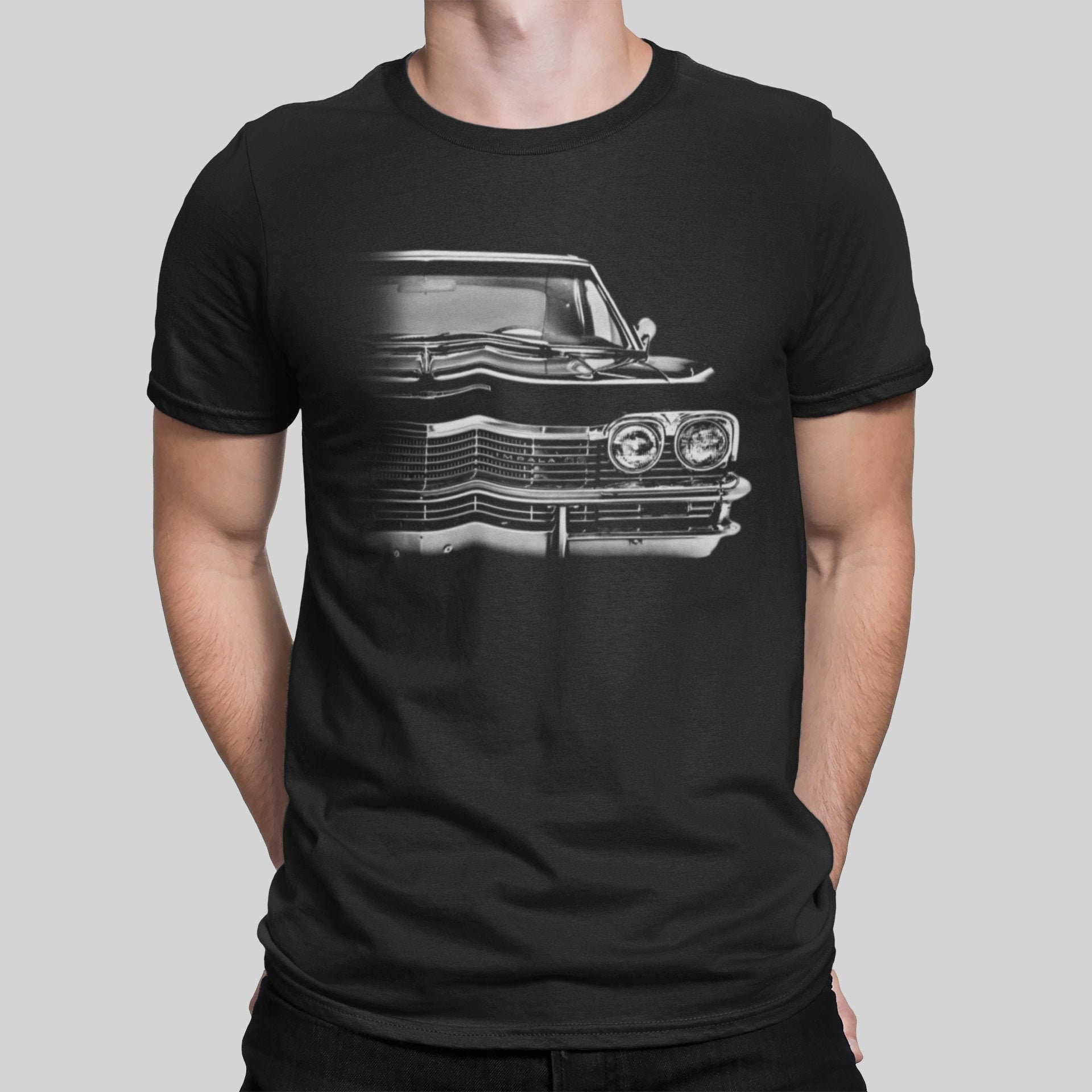 1965 Chevy Impala Ss Front Half Grill View Classic Car T Shirt - Etsy