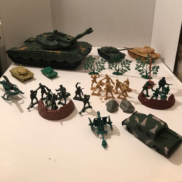 Toys Soldiers Tanks - Etsy