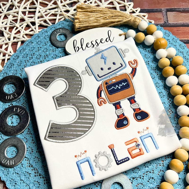 Girl Robot Theme Birthday - Etsy