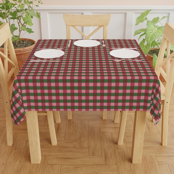 Plaid Tablecloth - Etsy