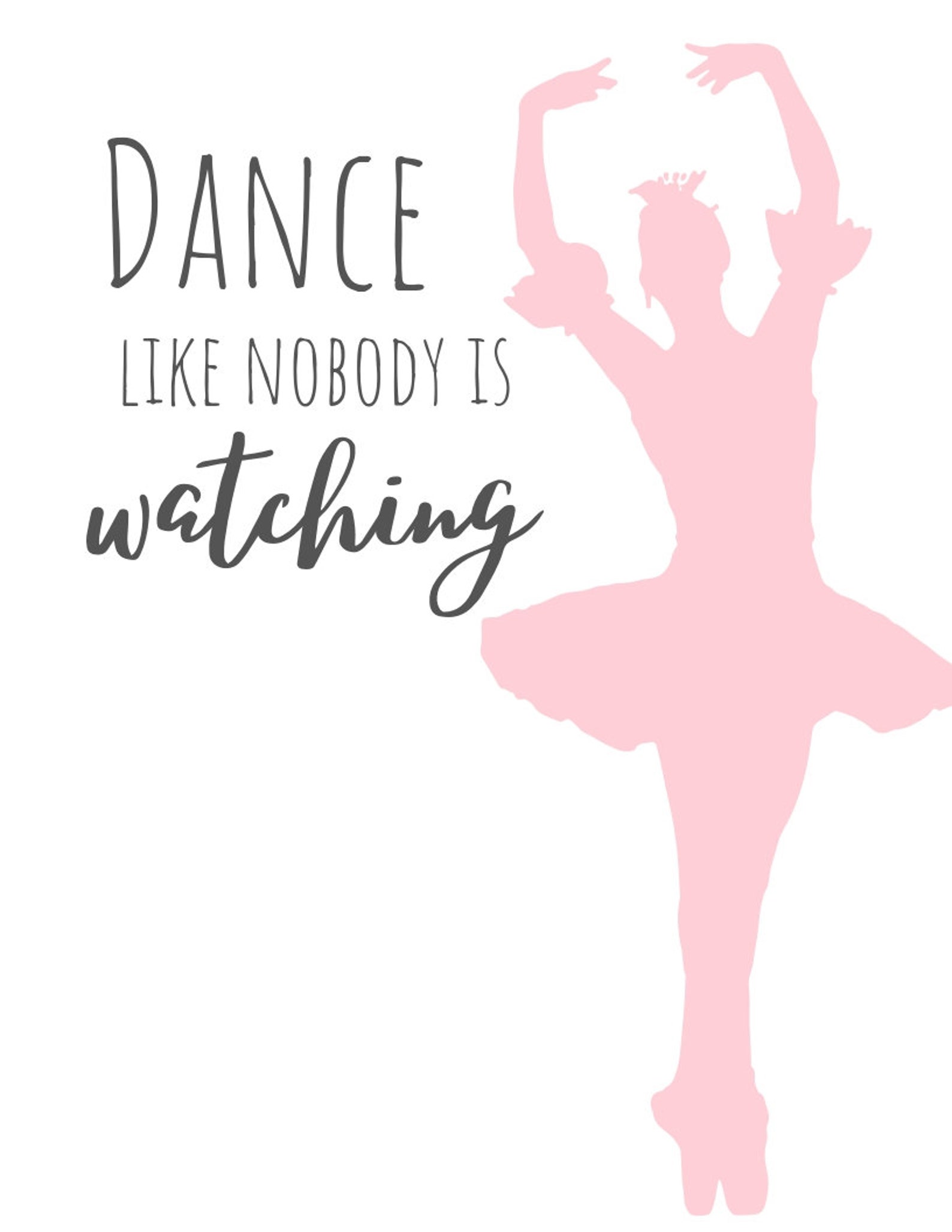 Dance Wall Signs Ballet Signs Girl Room Signs Teenage Wall | Etsy