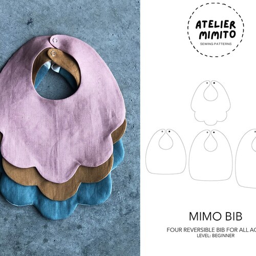 Dribble Bib Sewing Pattern 3 Sizes Pdf Baby Bib Pattern Easy - Etsy ...