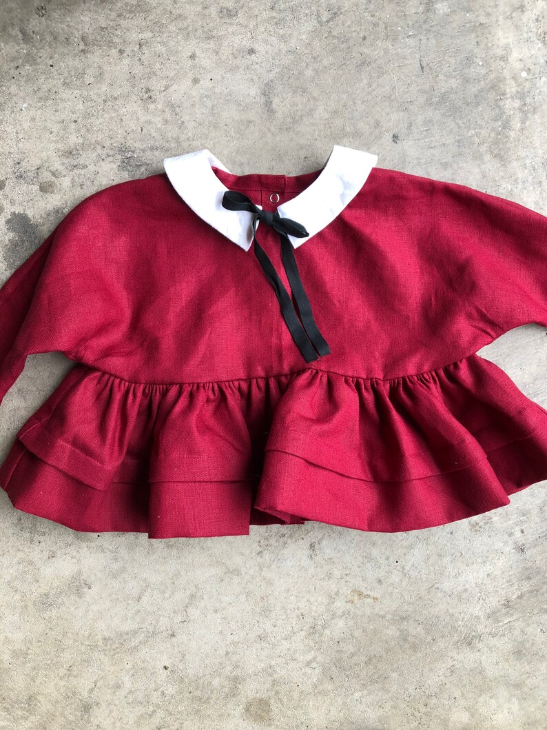 Detachable Kid Collar PDF Sewing Pattern | Etsy