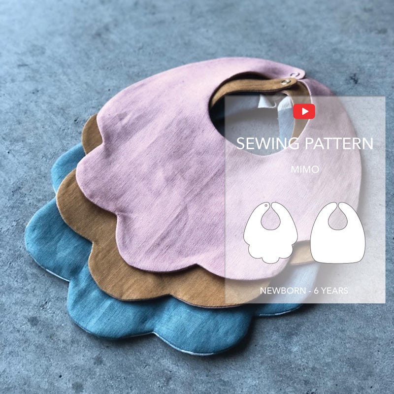 Baby Bib Pattern - Etsy