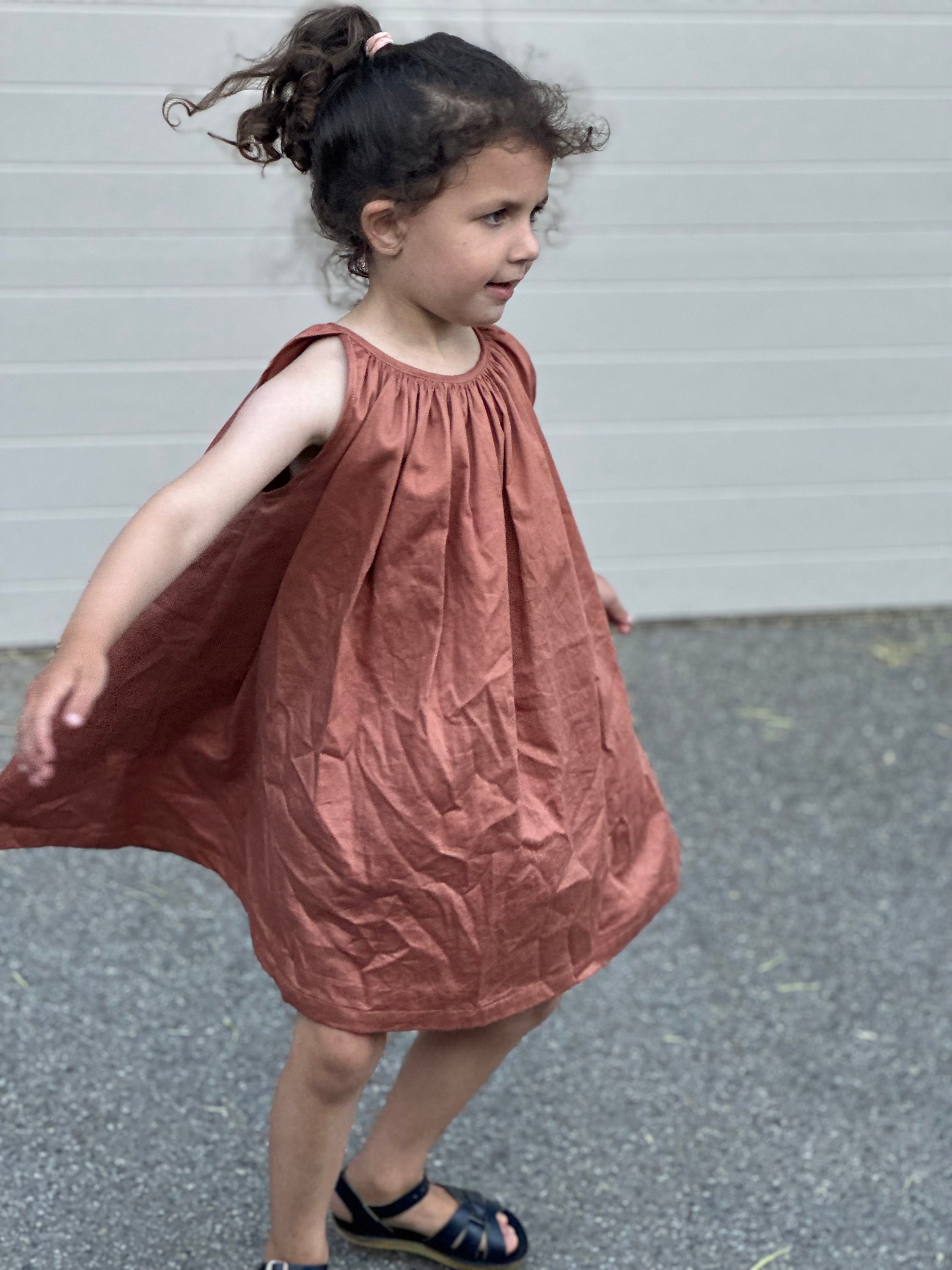 Girl Swirl Dress PDF Sewing Pattern - Etsy
