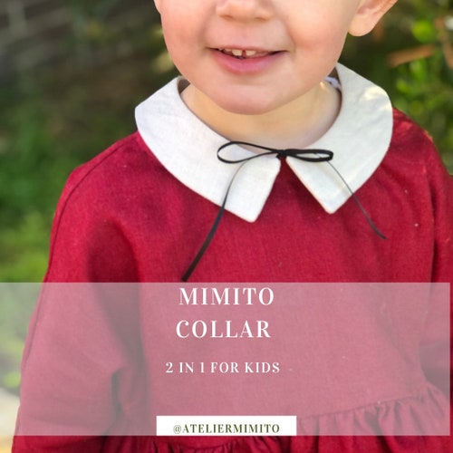 Detachable Kid Collar PDF Sewing Pattern - Etsy