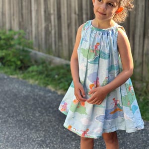 Girl Swirl Dress PDF Sewing Pattern - Etsy