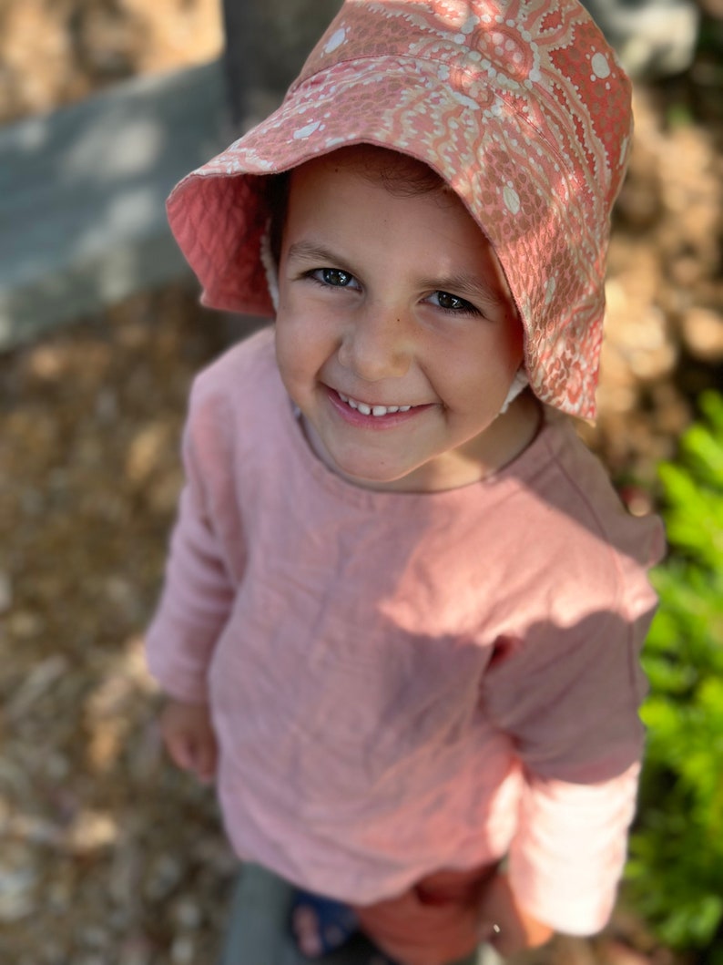 Reversible Bucket Hat Kid PDF Sewing Pattern - Etsy