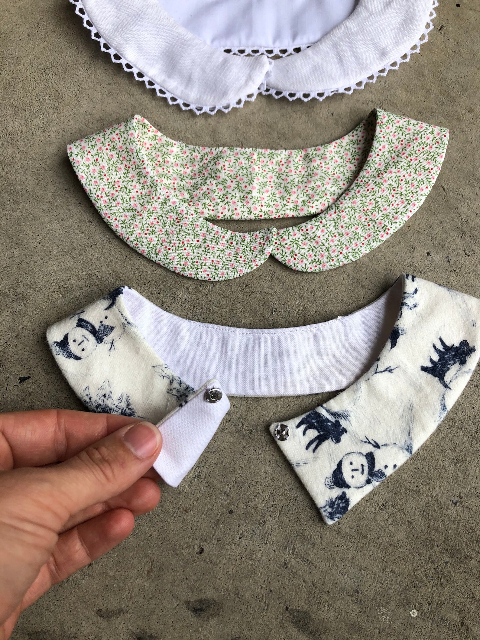 Add on Kid Collar PDF Sewing Pattern 3 in 1 - Etsy