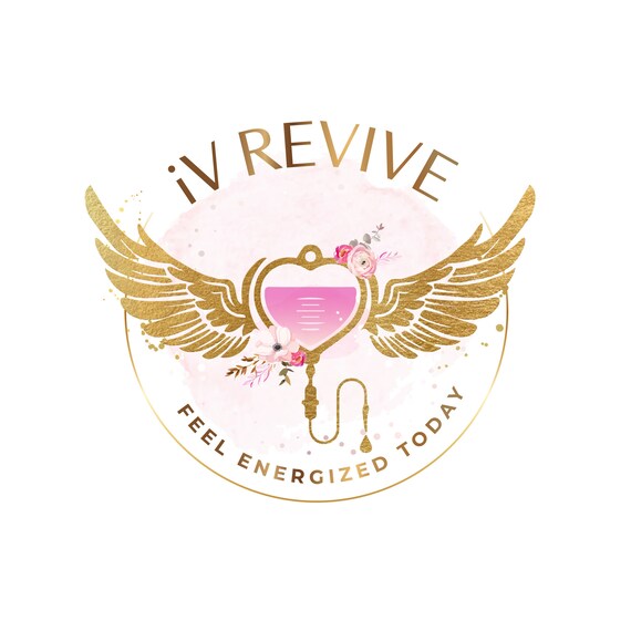 IV Drip Health Logo IV Drip Business Logo IV Refresh Premade - Etsy