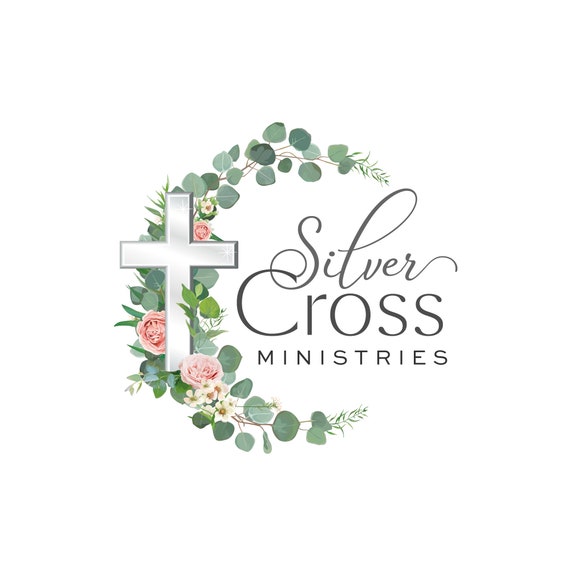 Silver Cross Ministeries Logo Premade Logo Design Design | Etsy