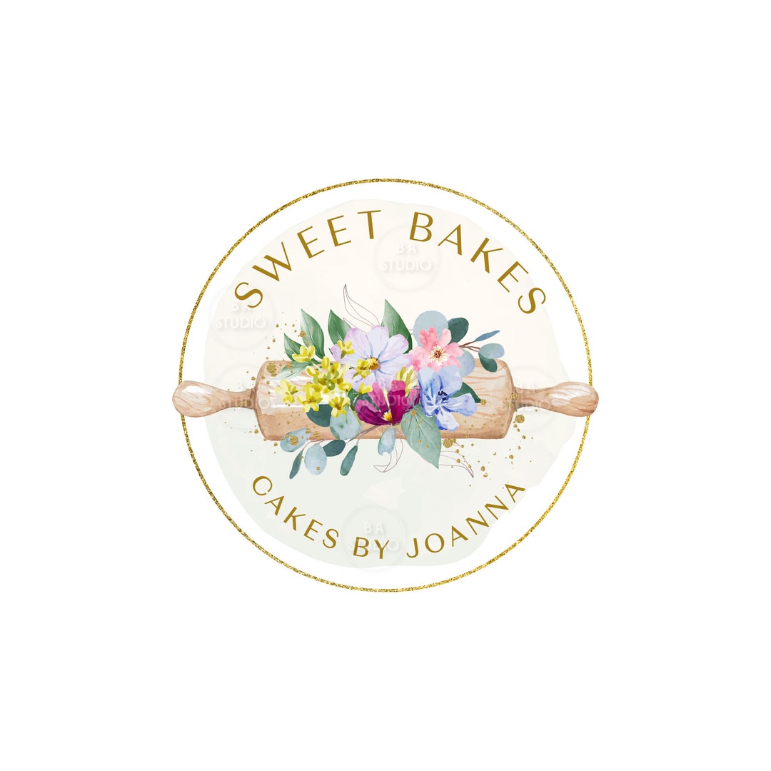 Home Baking Logo Bakery Logo Premade Logo Design Home Bakery Branding ...