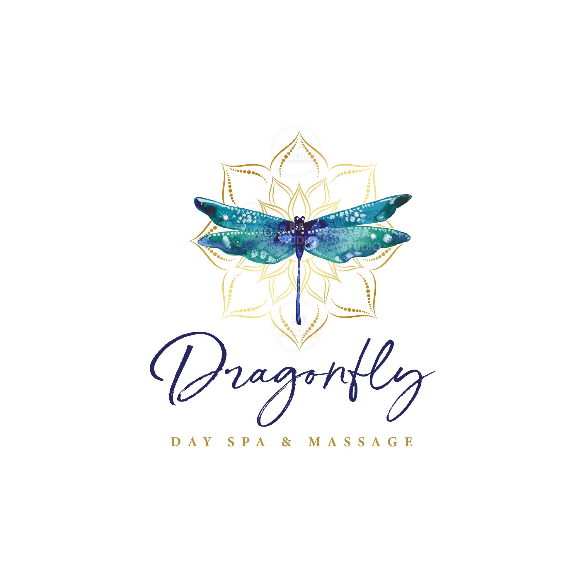 Dragonfly Logo Premade Logo Design Logo Design and - Etsy