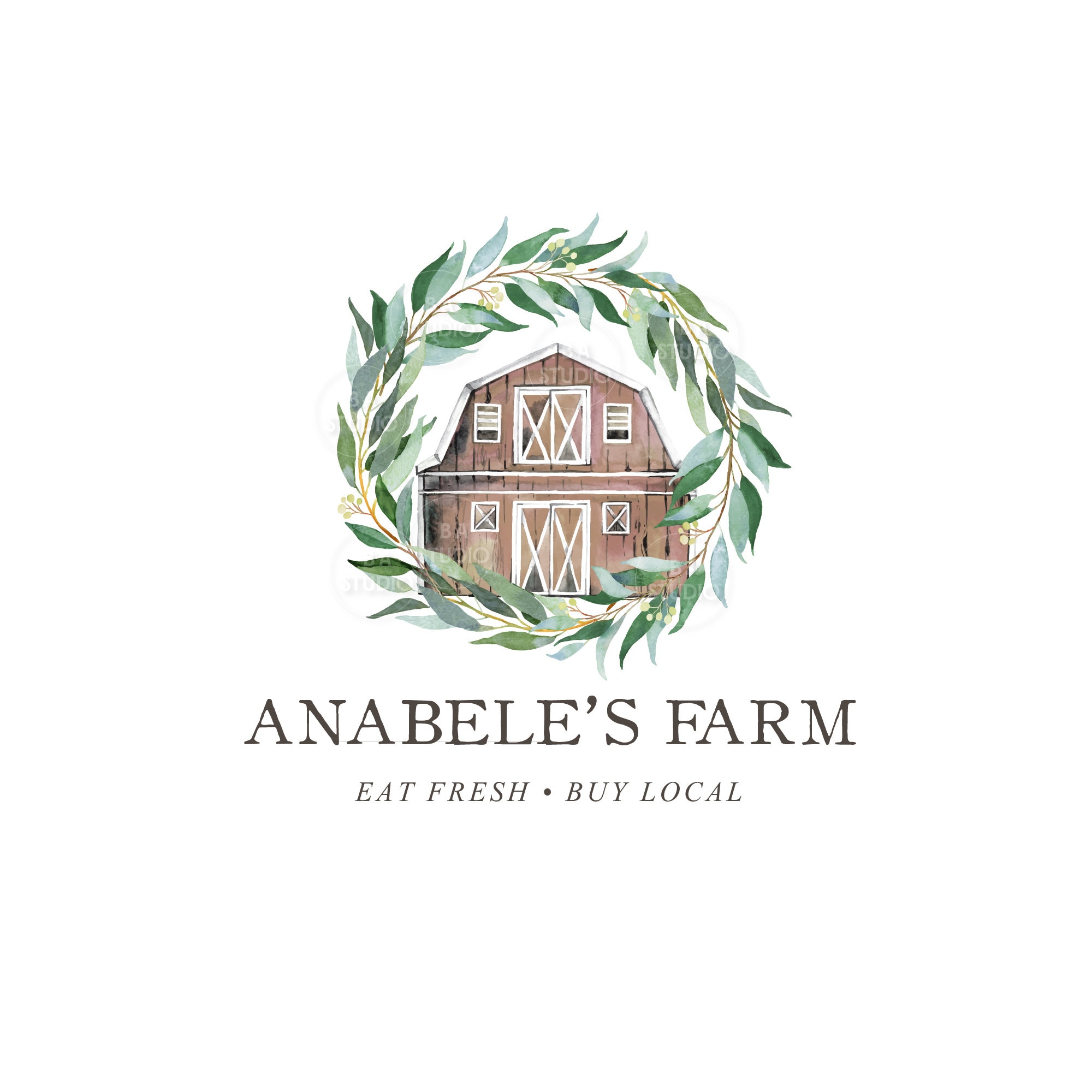 Farm Logo premade Logo Design and Branding Farm Shop Logo - Etsy