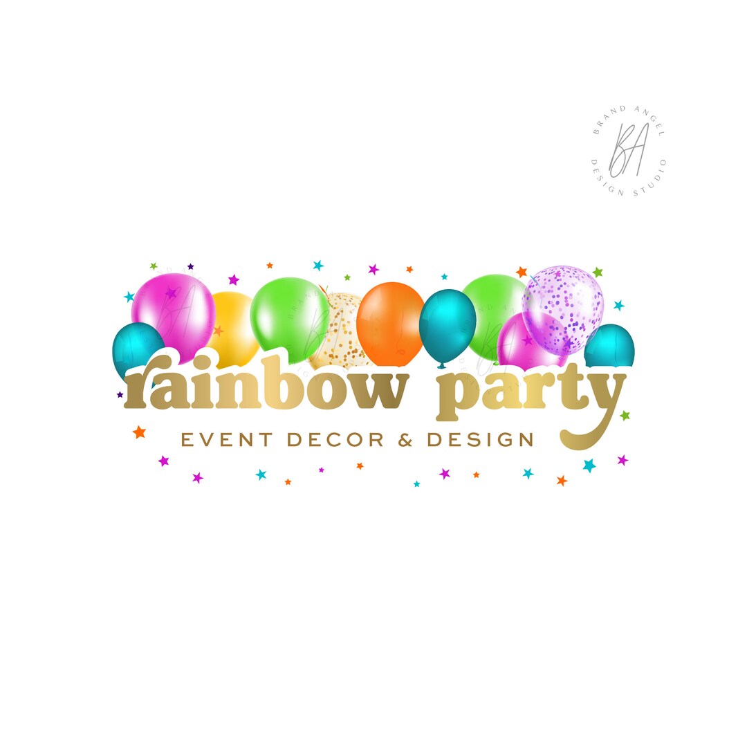 Event Logo Design, Balloons Logo Design, Party Logo, Event Planner Logo ...
