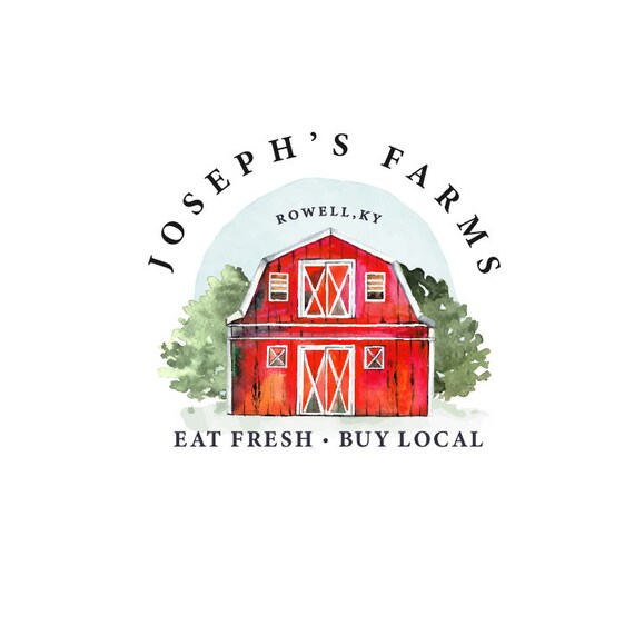 Farm Logo premade Logo Design and Branding Farm Shop Logo - Etsy