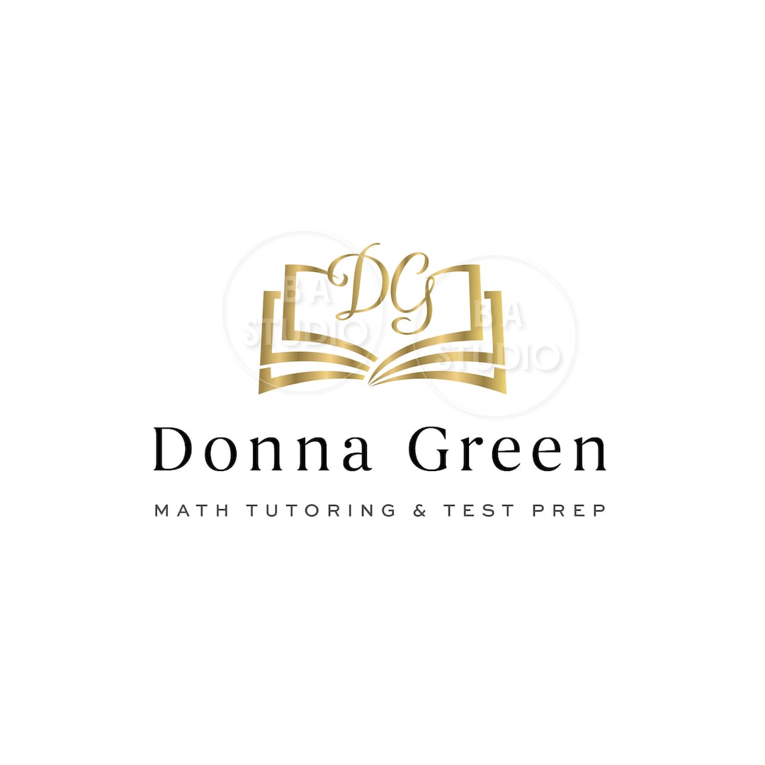 Tutor Logo - Teacher Logo - Online Tutor Logo - Premade Logo Design ...