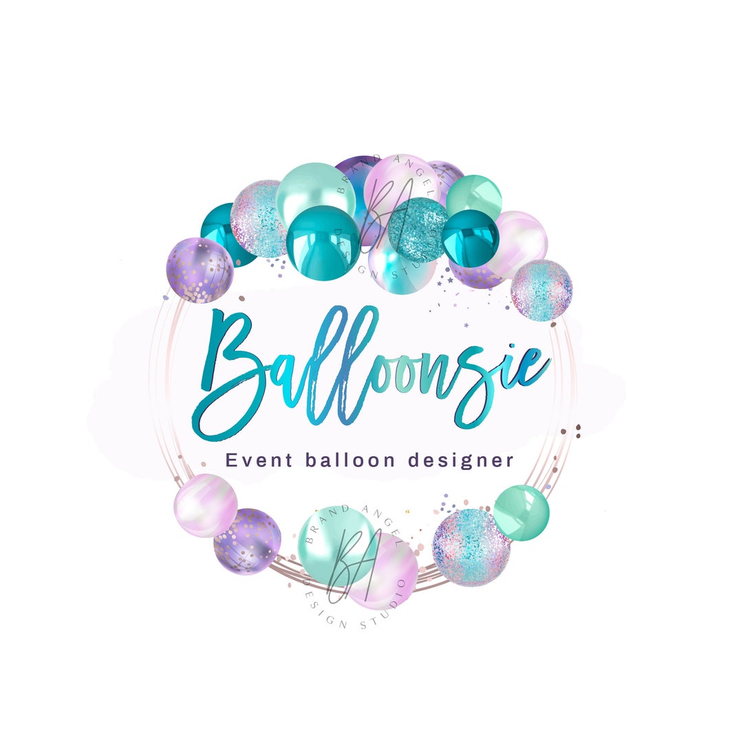 Balloons Logo Design, Party Logo and Branding Design, Balloon Decor ...