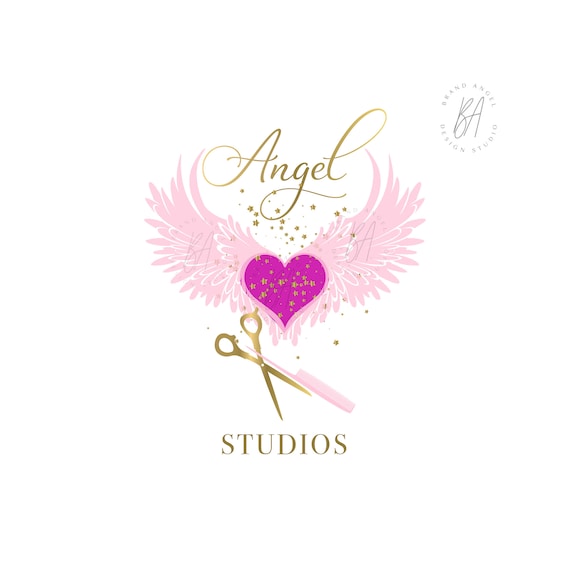 Angel Heart Logo Angel Wings Logo Heart Images Free Download On