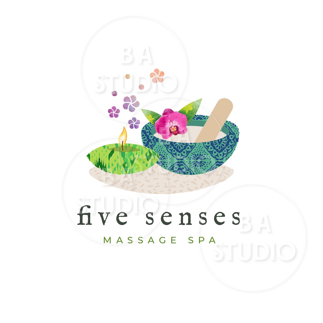 Spa Logo Logo Design Massage Logo Logo Design and Branding Package ...