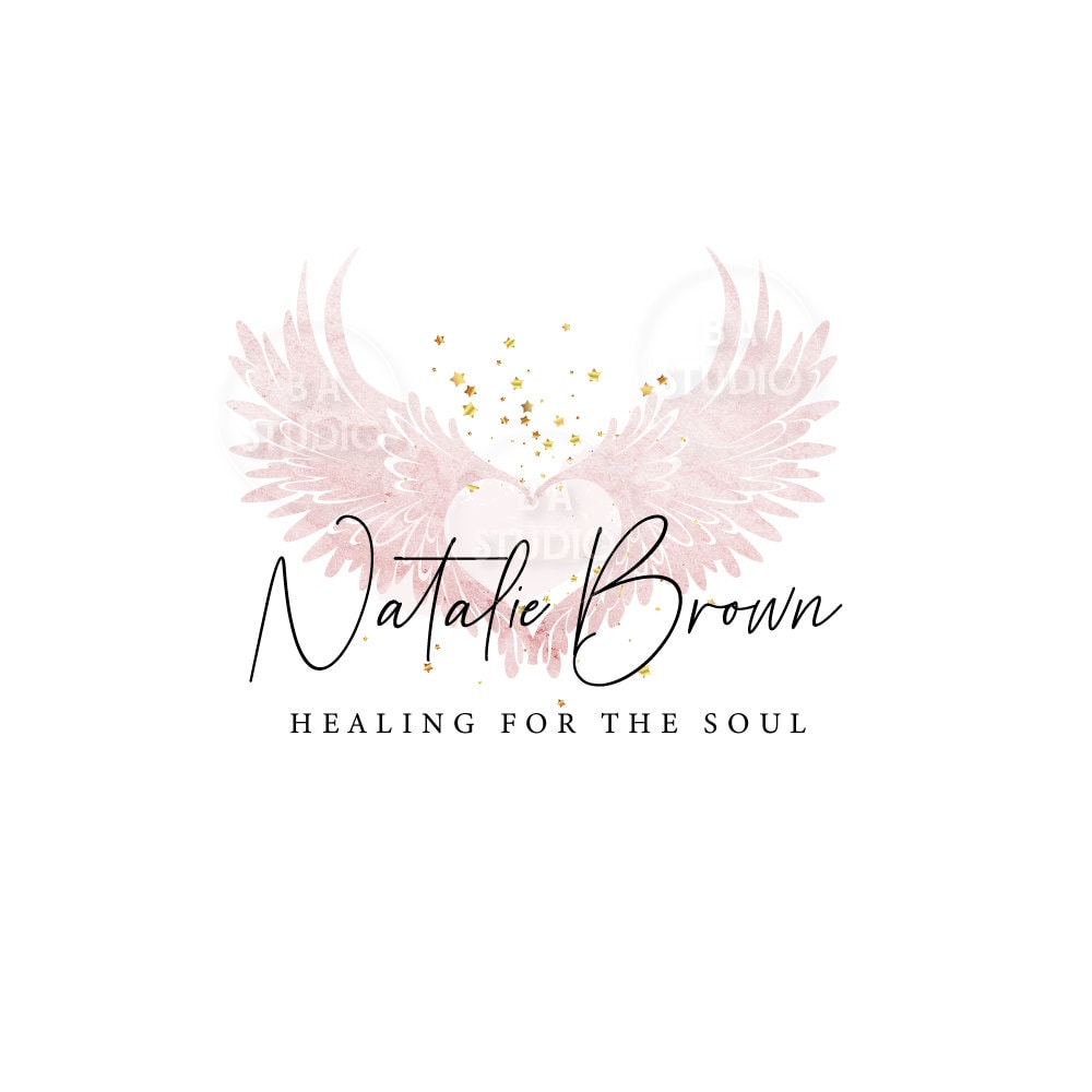 Angel Wings Logo Design