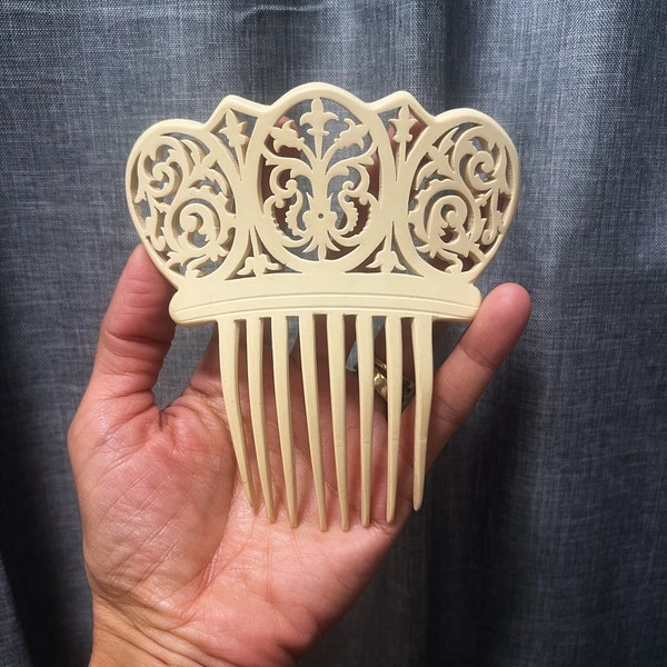Victorian Hair Comb - Etsy