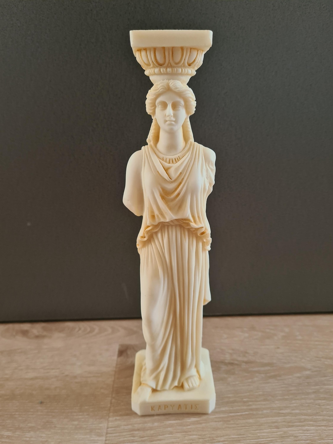 KAPYATIE Greek Statue Caryatid Acropolis Athens Female Figure Ornament ...