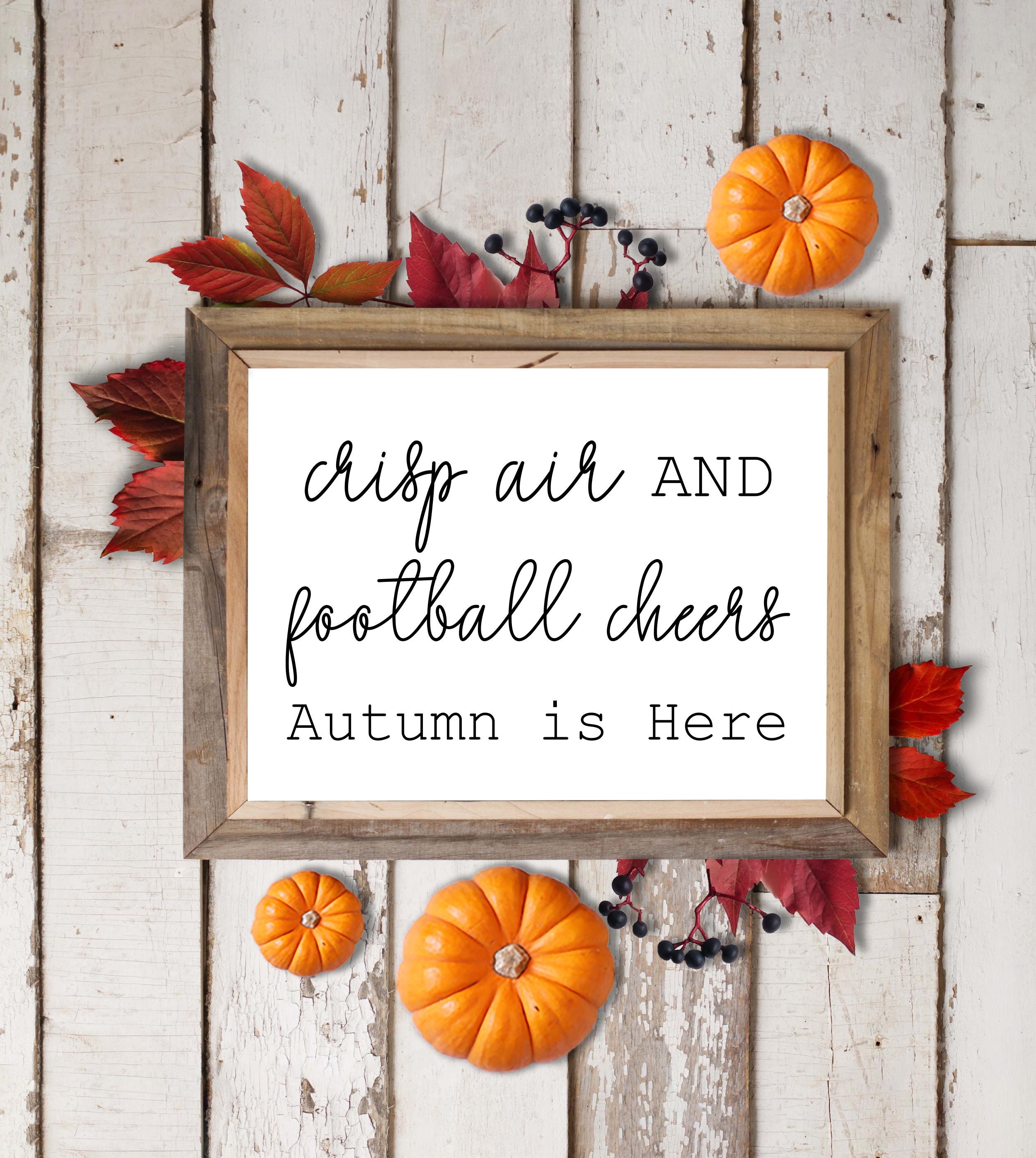 Football And Autumn Sayings