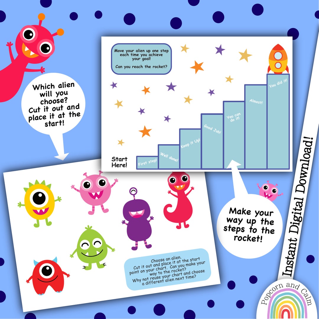 Behaviour Chart, Homework Chart, Home Goals, Incentive Chart, Early ...