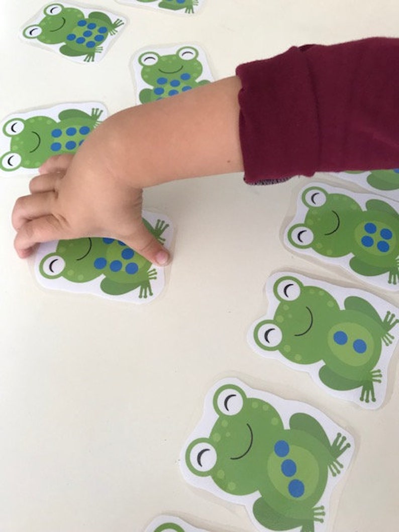 Counting Activity, Number Cards, Counting Cards, Frog Resource, Maths ...