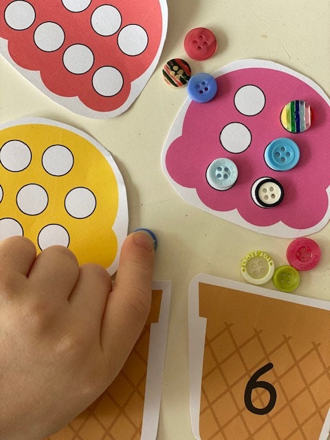 Counting Games, Number Recognition, Homeschooling Printable, Early ...