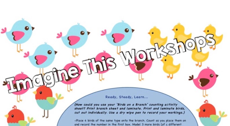 Counting Resource Number Activity Home Education Early | Etsy