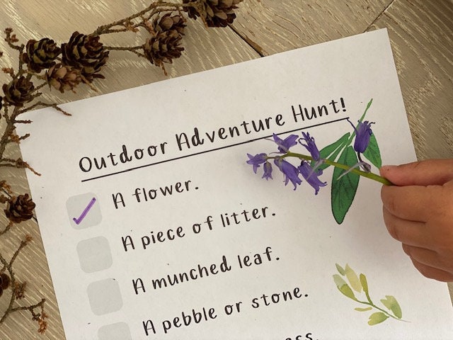 Outdoor Adventure Hunt, Treasure Hunt, Nature Detective, Outdoor ...