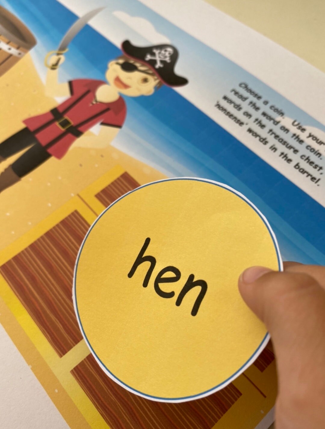 Phonics Printable, CVC Word Game, Pirate Activity, Literacy Resource ...