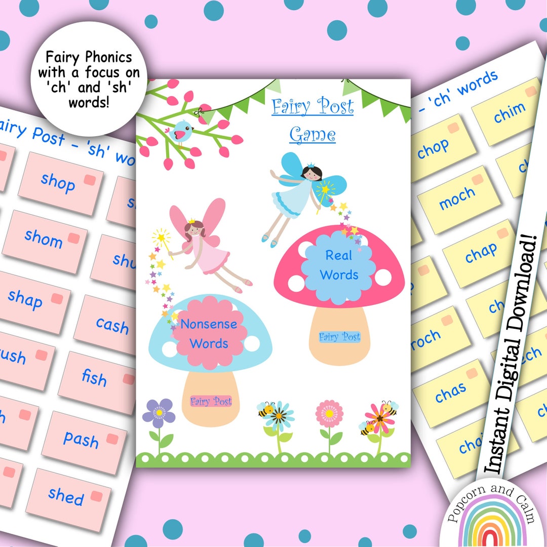 Fairy Resource, Learning to Read, Phonics Game, Letter Sound Game ...