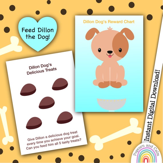 Dog Reward Chart Behavior Chart Teaching Resources - Etsy