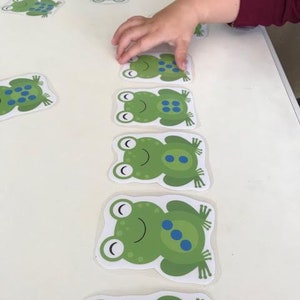 Counting Activity, Number Cards, Counting Cards, Frog Resource, Maths ...